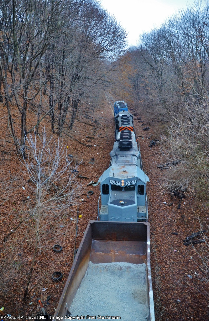 WE 6357 is out the other side.